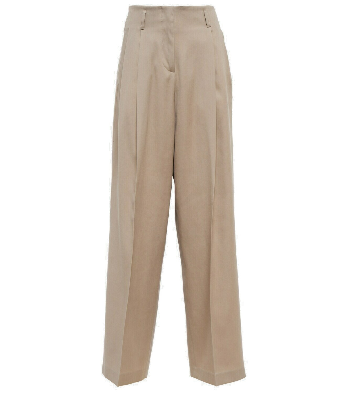 Golden Goose - High-rise wide-leg wool gabardine pants Golden Goose ...