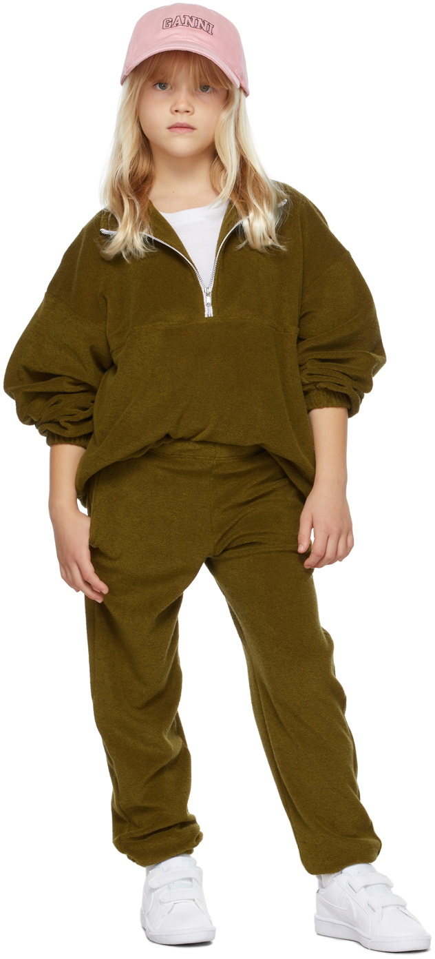 Gil Rodriguez SSENSE Exclusive Kids Khaki Terry Beachwood Lounge Pants ...
