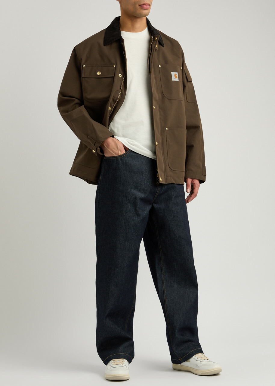 Carhartt Wip Clapton Nylon Jacket Khaki Carhartt WIP