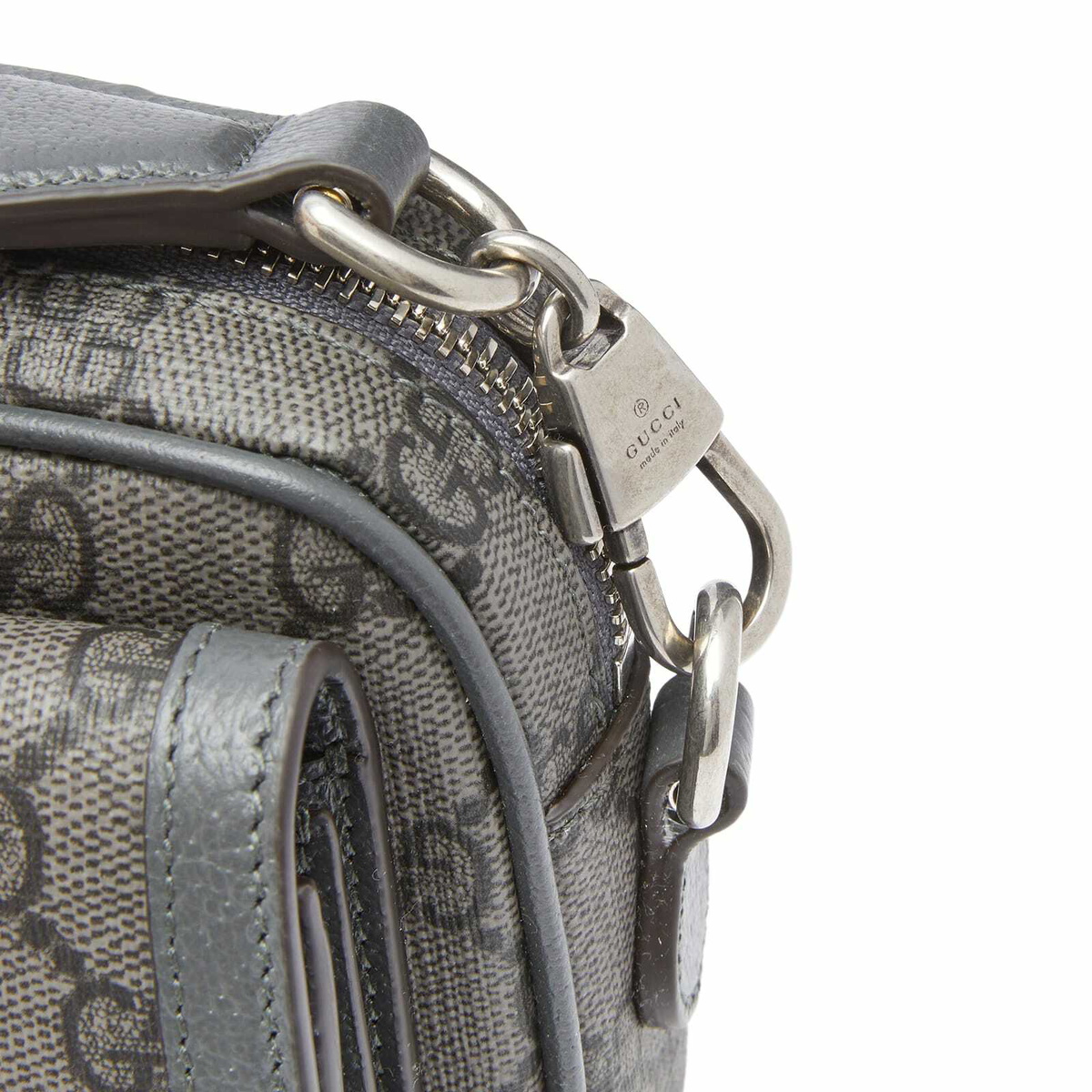 Gucci Men's Supreme GG Monogram Mini Bag in Black Gucci