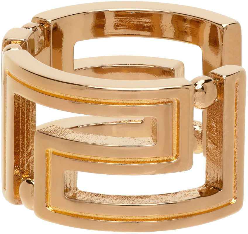 Versace Gold Greca Ring Versace