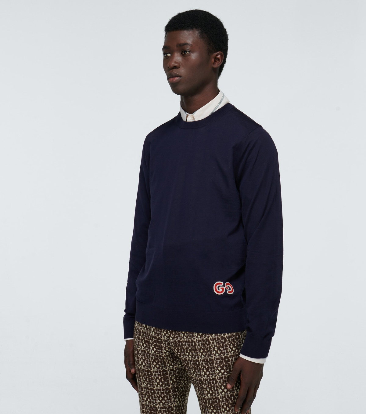 Gucci - Wool crewneck sweater Gucci