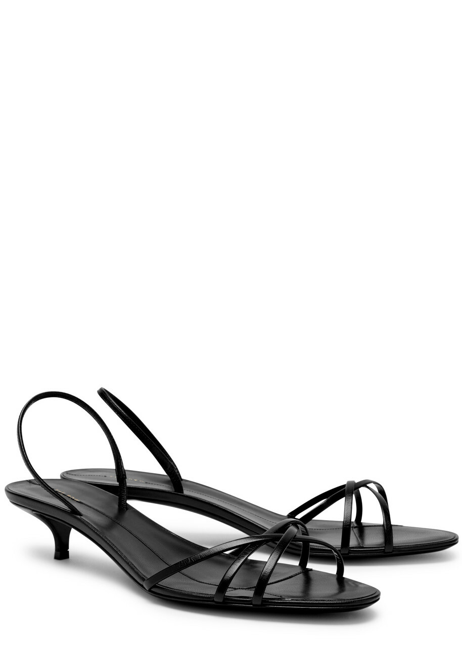 The Row Harlow 35 Leather Slingback Sandals The Row