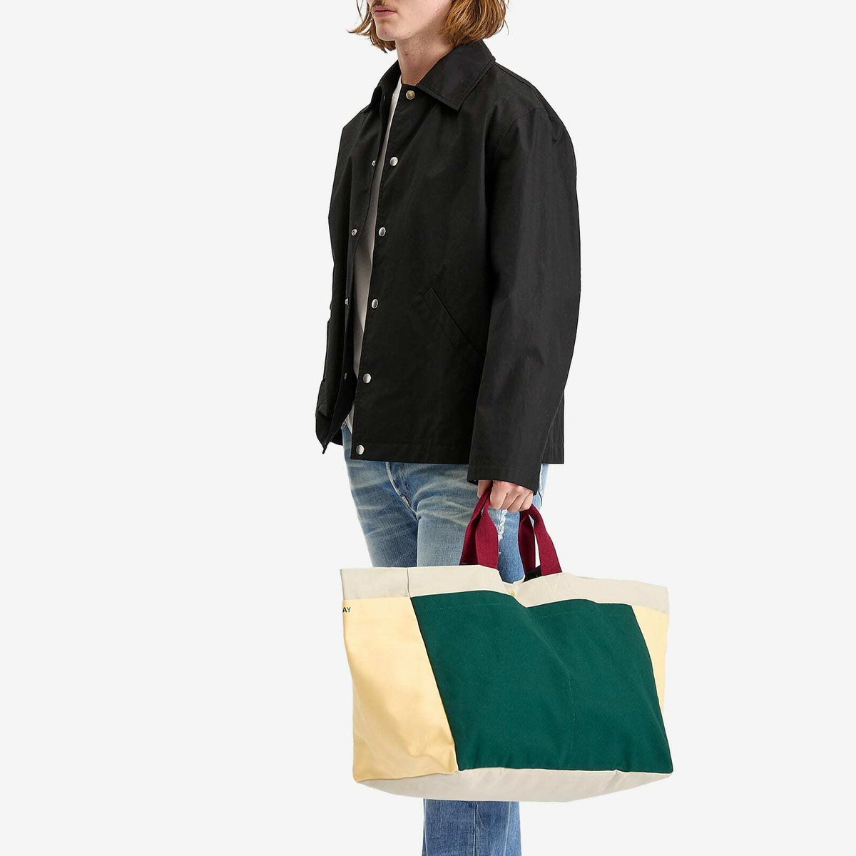 HAY Weekend Bag - Medium in Dark Green Multi HAY