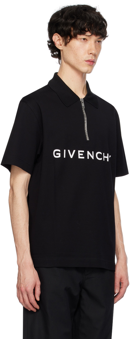 Givenchy Black Archetype Polo Givenchy