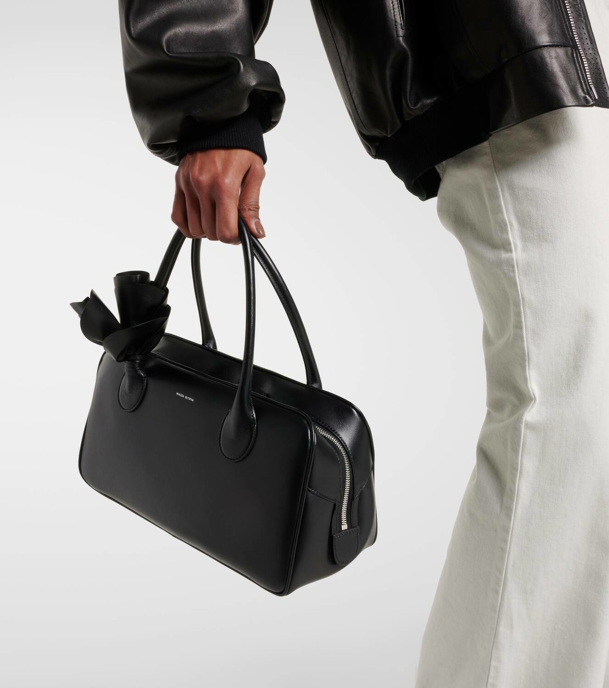 Magda Butrym Brigitte Small leather tote bag Magda Butrym