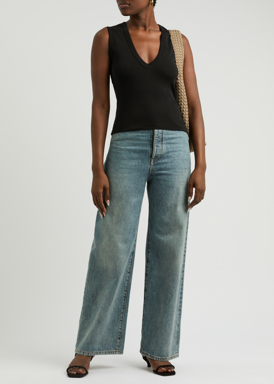 Flore Flore Dewi Cotton Tank Black FLORE FLORE