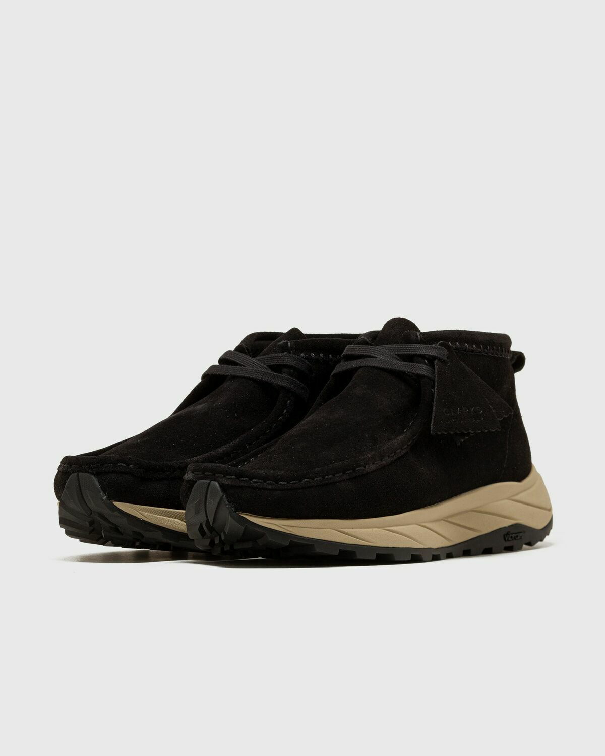 Clarks Originals Wallabee Eden Suede Black Boots Clarks Originals