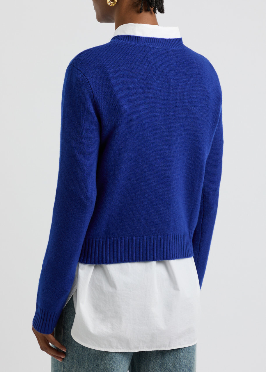 Lisa Yang Mable Cashmere Jumper Indigo Lisa Yang