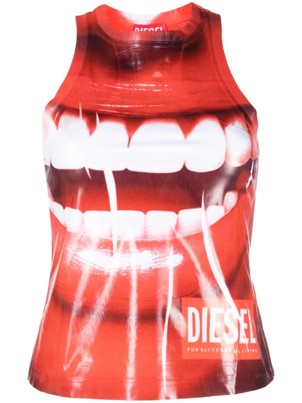 DIESEL - Printed Cotton Top Diesel