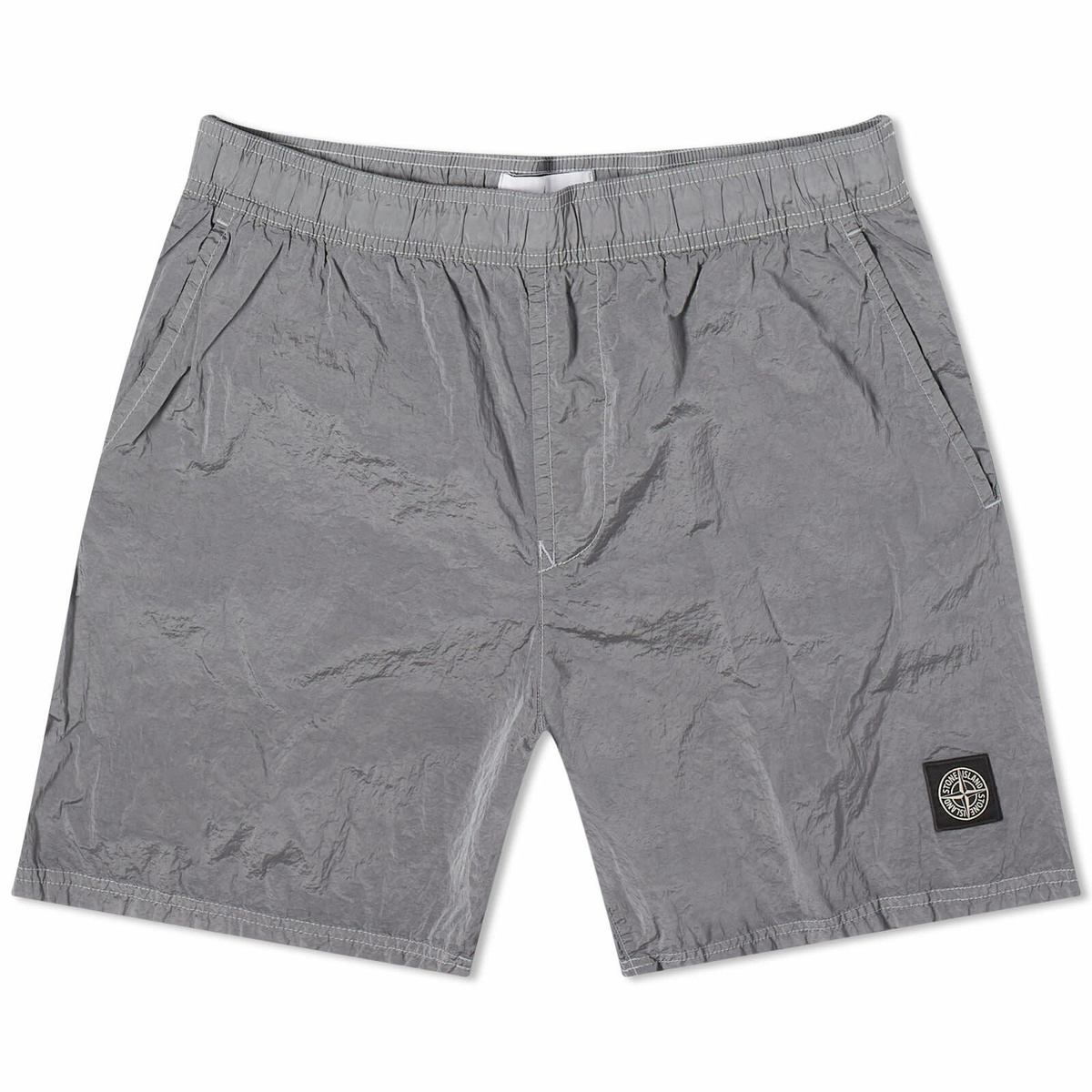 Stone Island Men's Nylon Metal Shorts in Sky Blue Stone Island