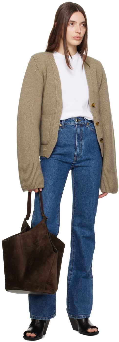KHAITE Blue Danielle Jeans Khaite
