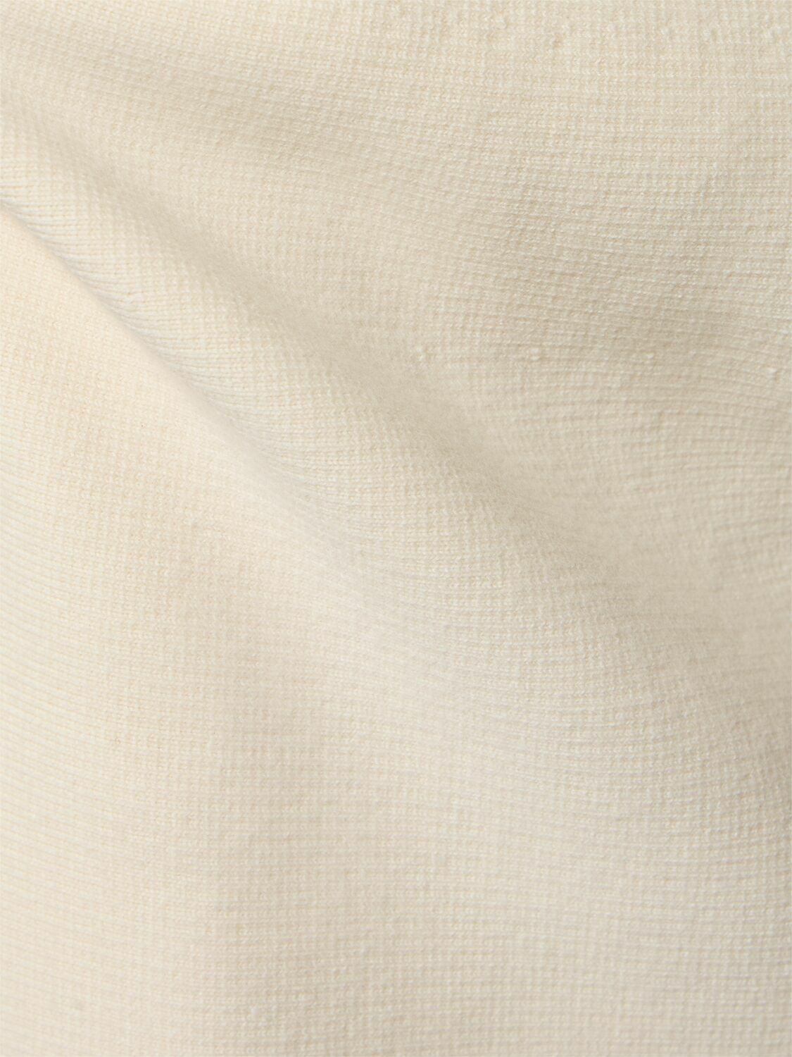 GABRIELA HEARST Immanuel Strapless Wool Knit Long Dress Gabriela Hearst