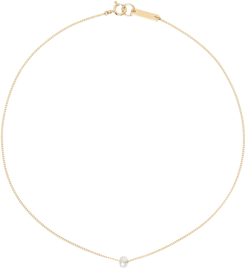 Isabel Marant Gold Small Gem Necklace Isabel Marant