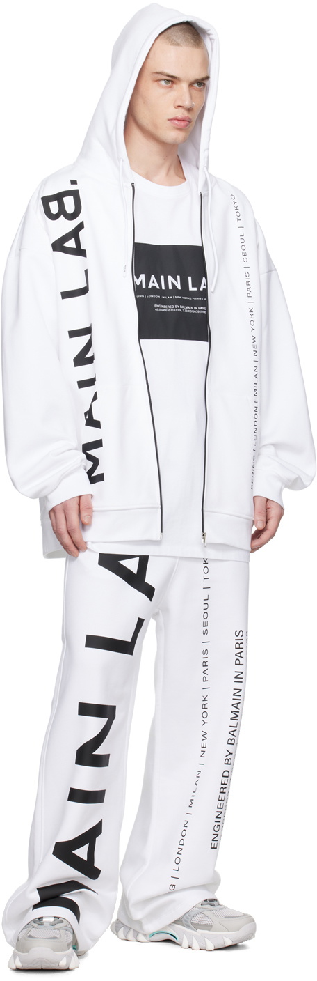 Balmain White Label T-Shirt Balmain