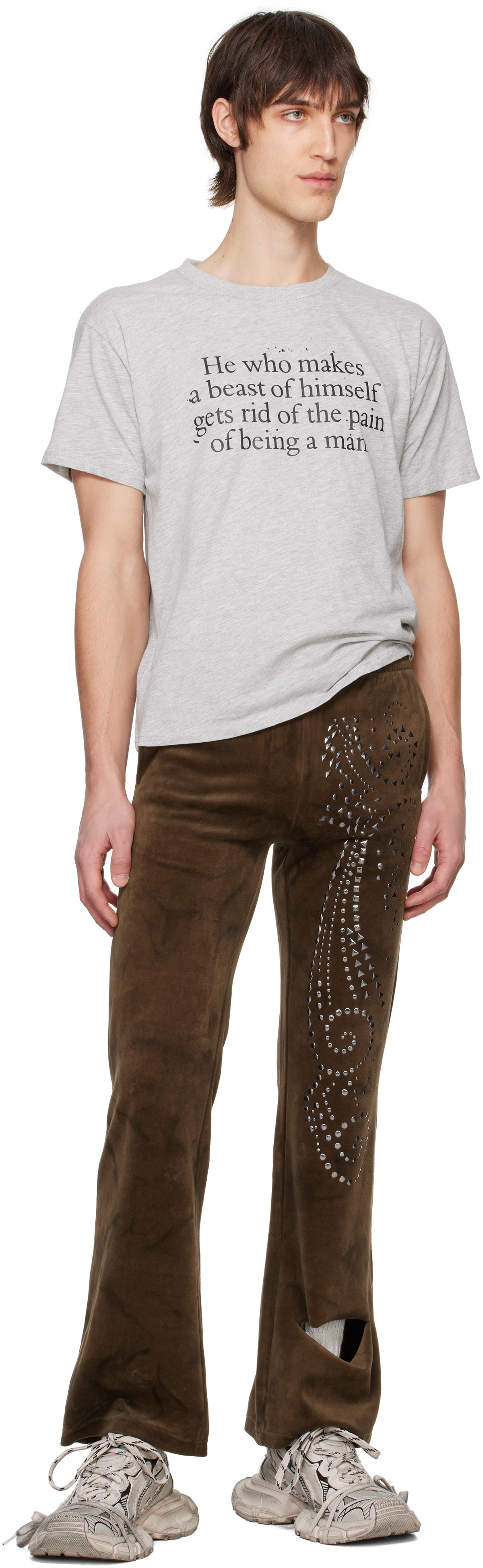 Praying Gray 'Beast' T-shirt Praying