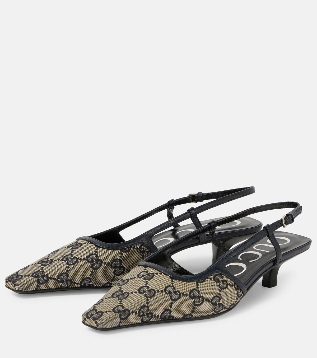 Gucci - GG slingback pumps Gucci