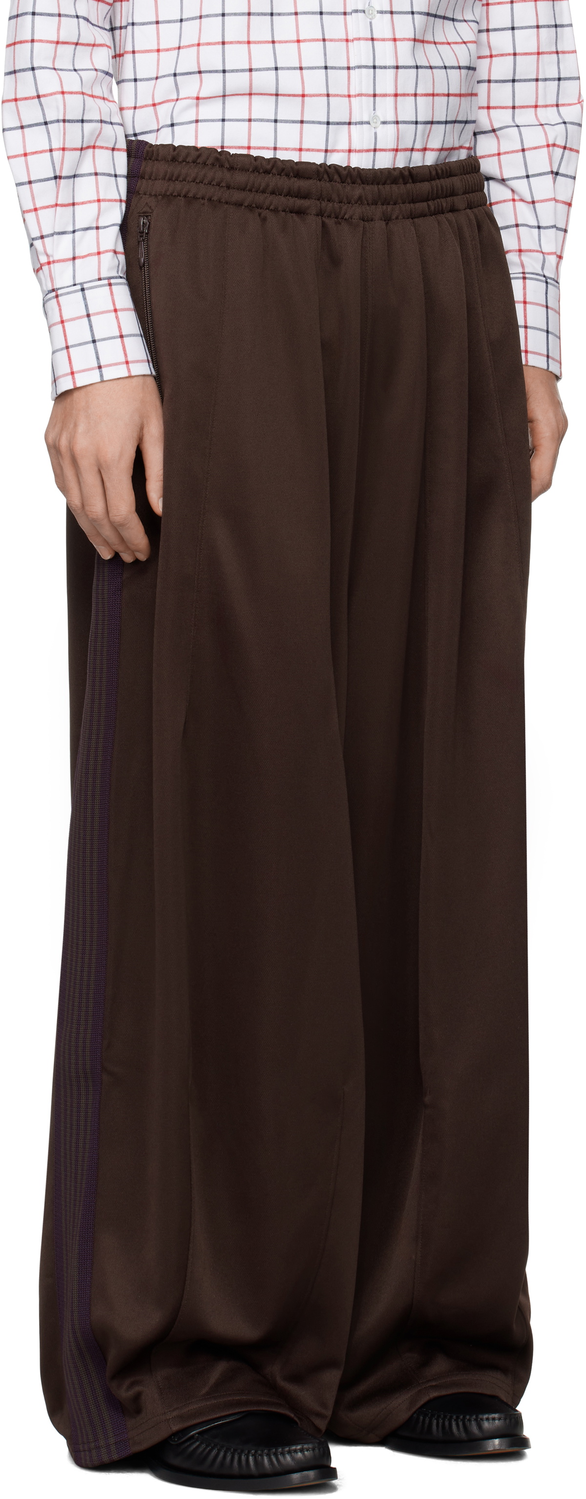 NEEDLES Brown H.D. Track Pants Needles