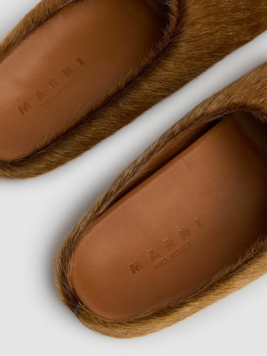MARNI Fussbett Pony Skin Mules Marni
