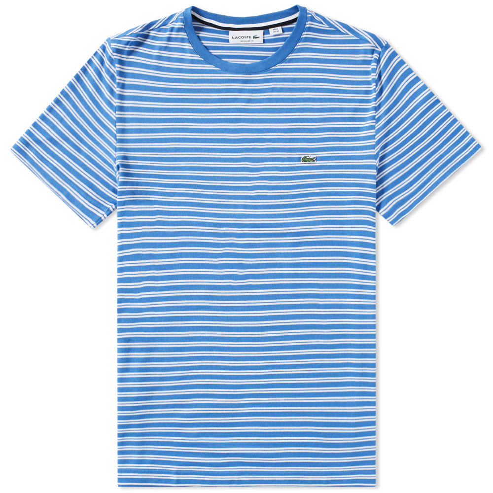 Lacoste Stripe Jersey Tee Lacoste