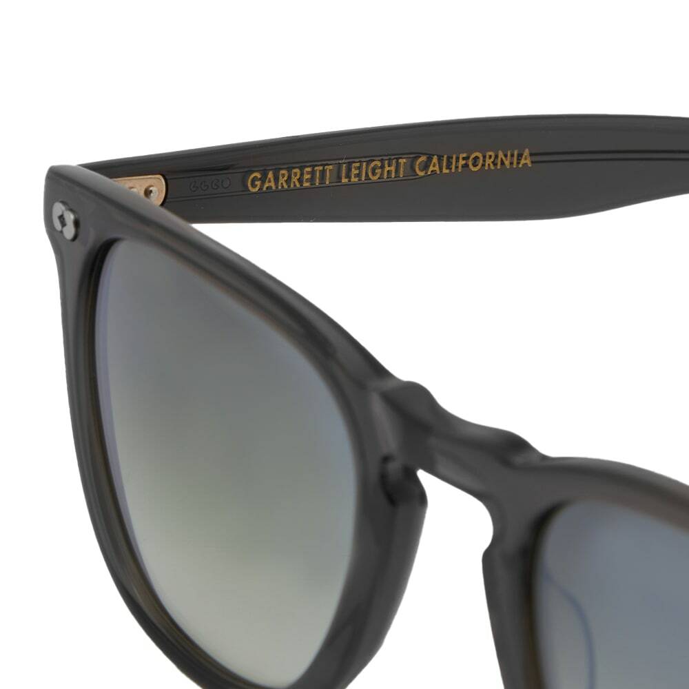 Garrett Leight Men's Brooks X Sunglasses in Black Glass Garrett Leight