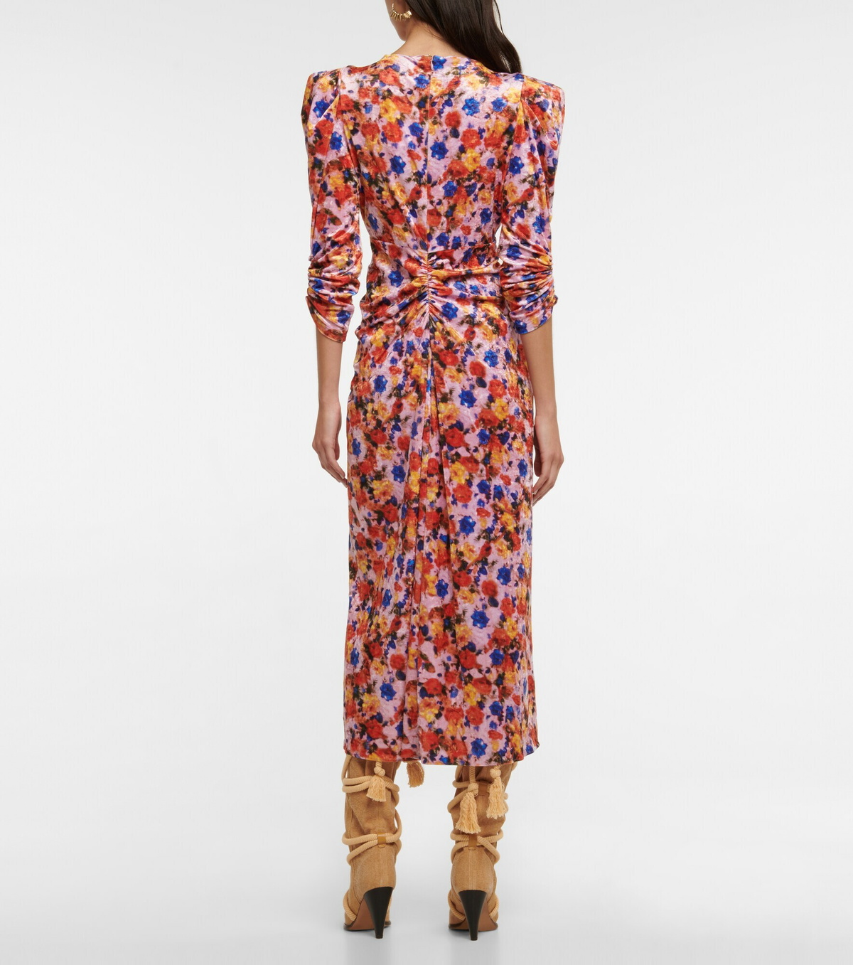 Isabel Marant - Gilalbi floral velvet maxi dress Isabel Marant