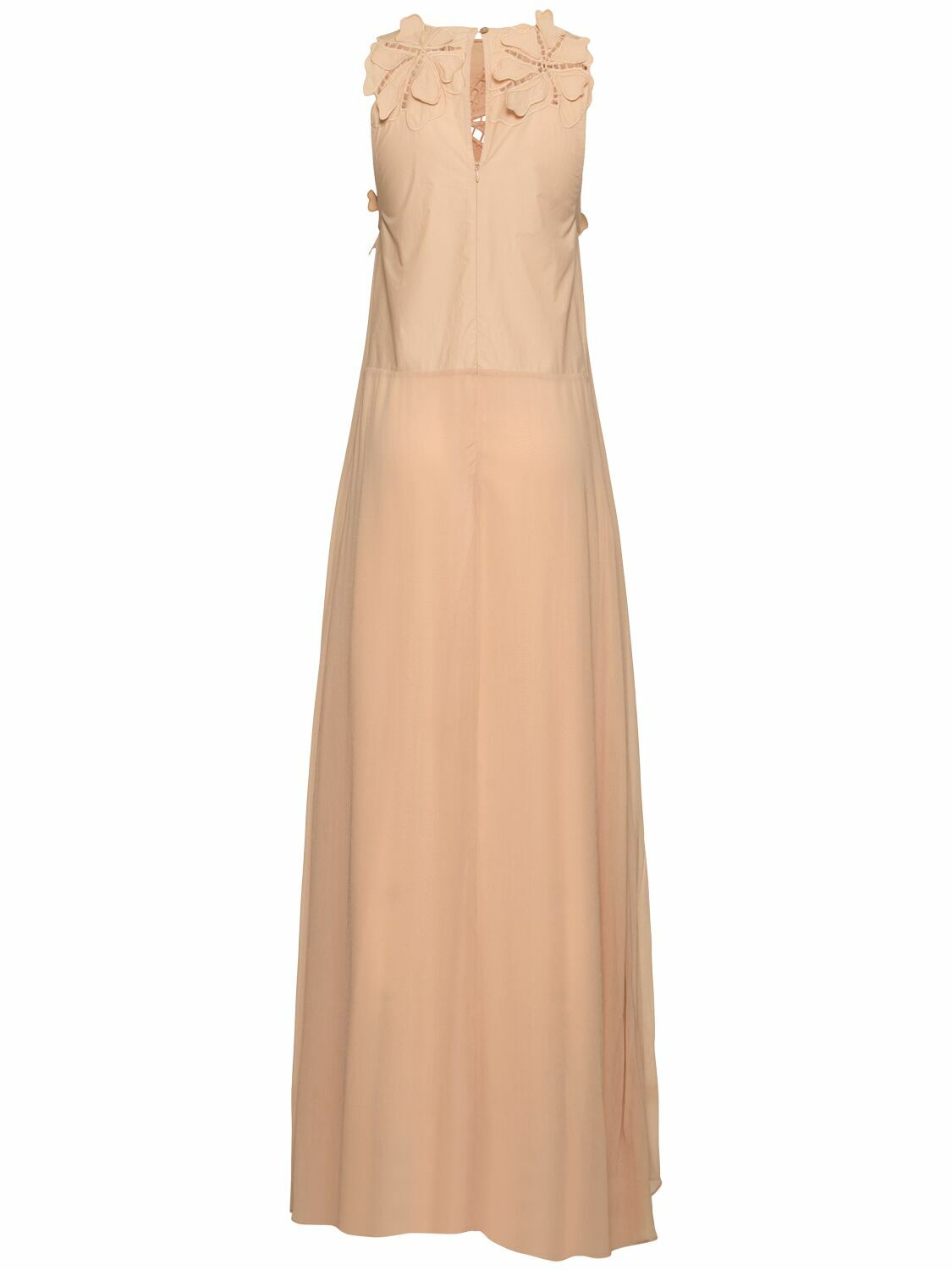 FORTE_FORTE En Fleur Embroidered Long Dress Forte Forte