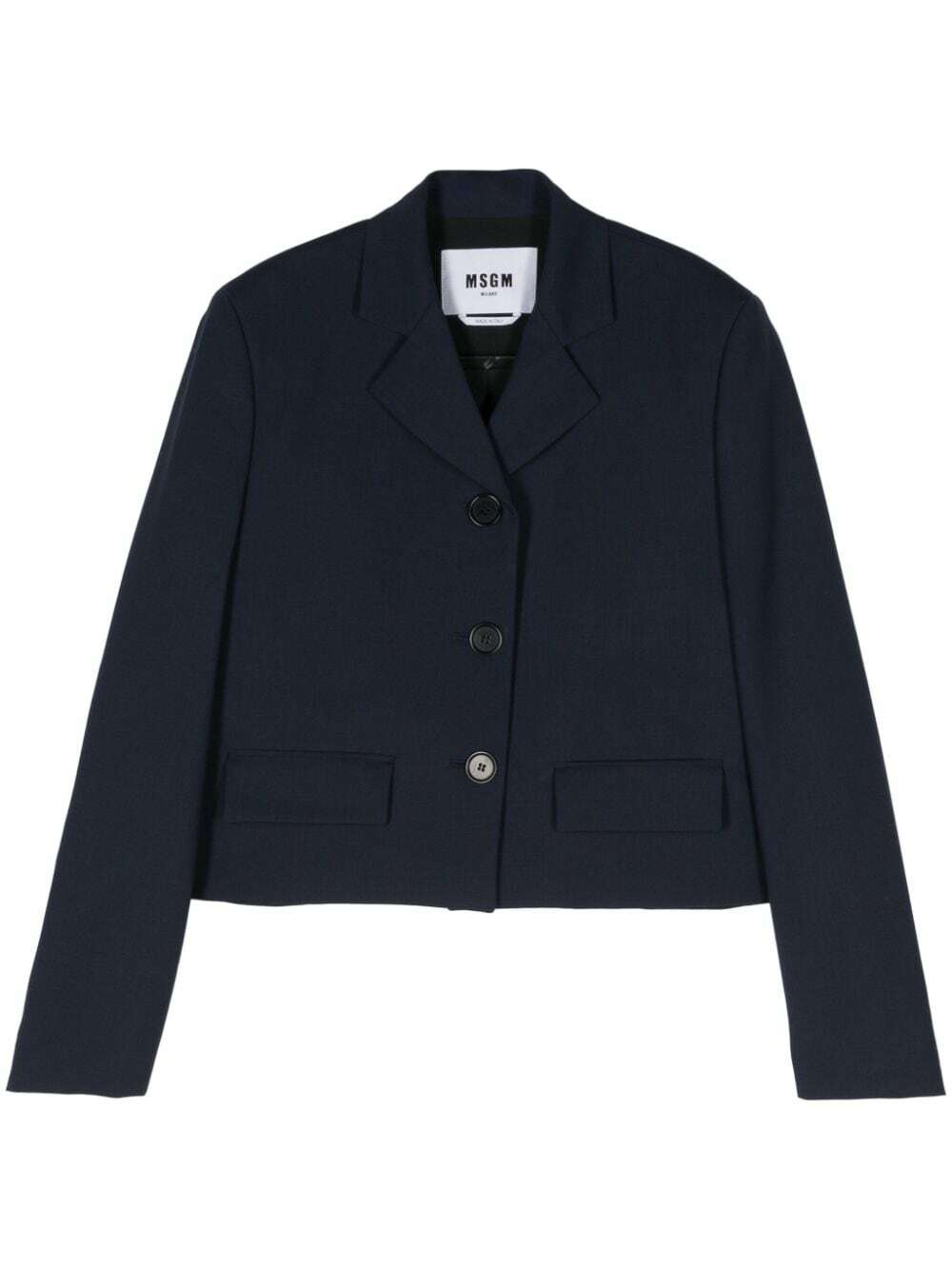 MSGM - Short Jacket With Button Closure MSGM