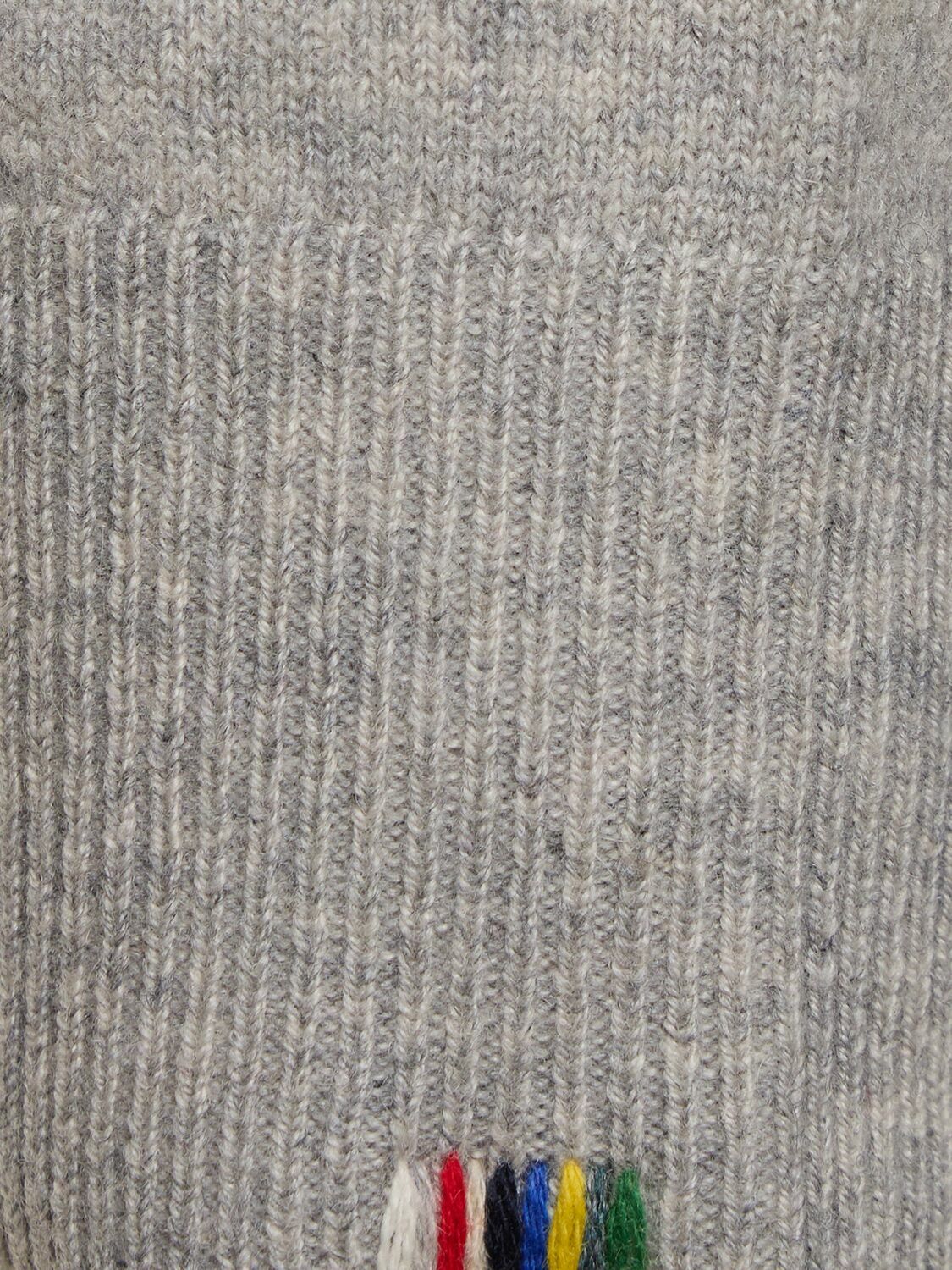 EXTREME CASHMERE - Clash Cashmere Blend V Neck Sweater extreme cashmere
