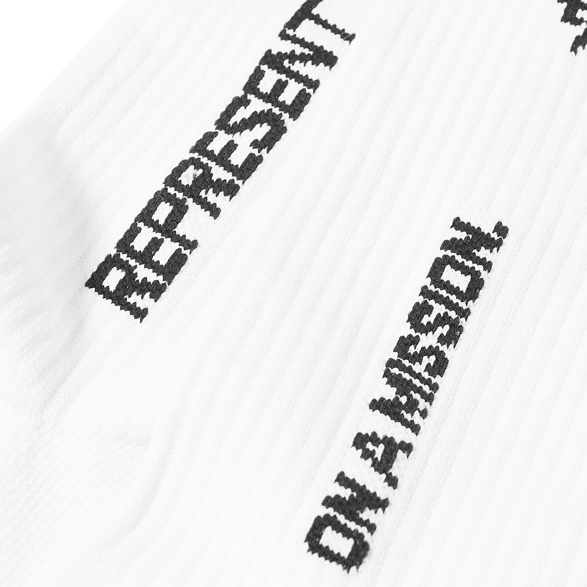 Represent Men's Team 247 3-Pack Sock in White/Black Represent