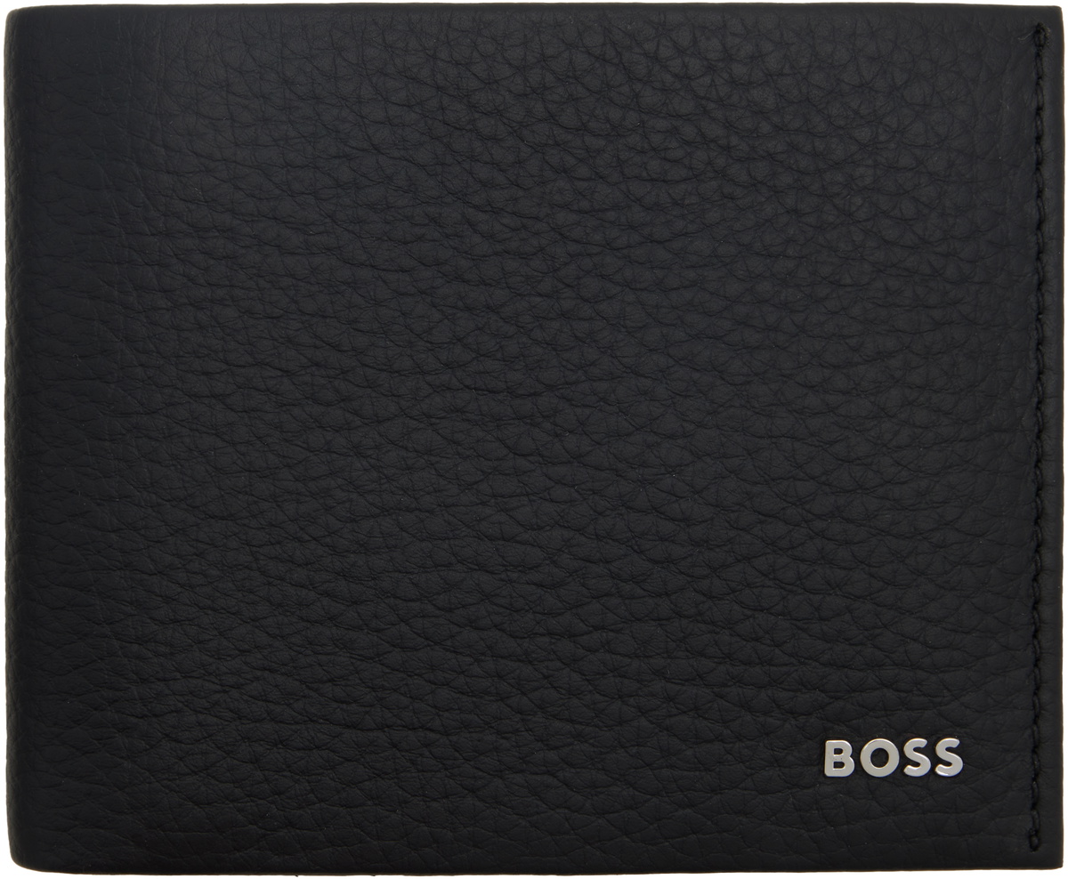BOSS Black Folding Logo Lettering Wallet BOSS