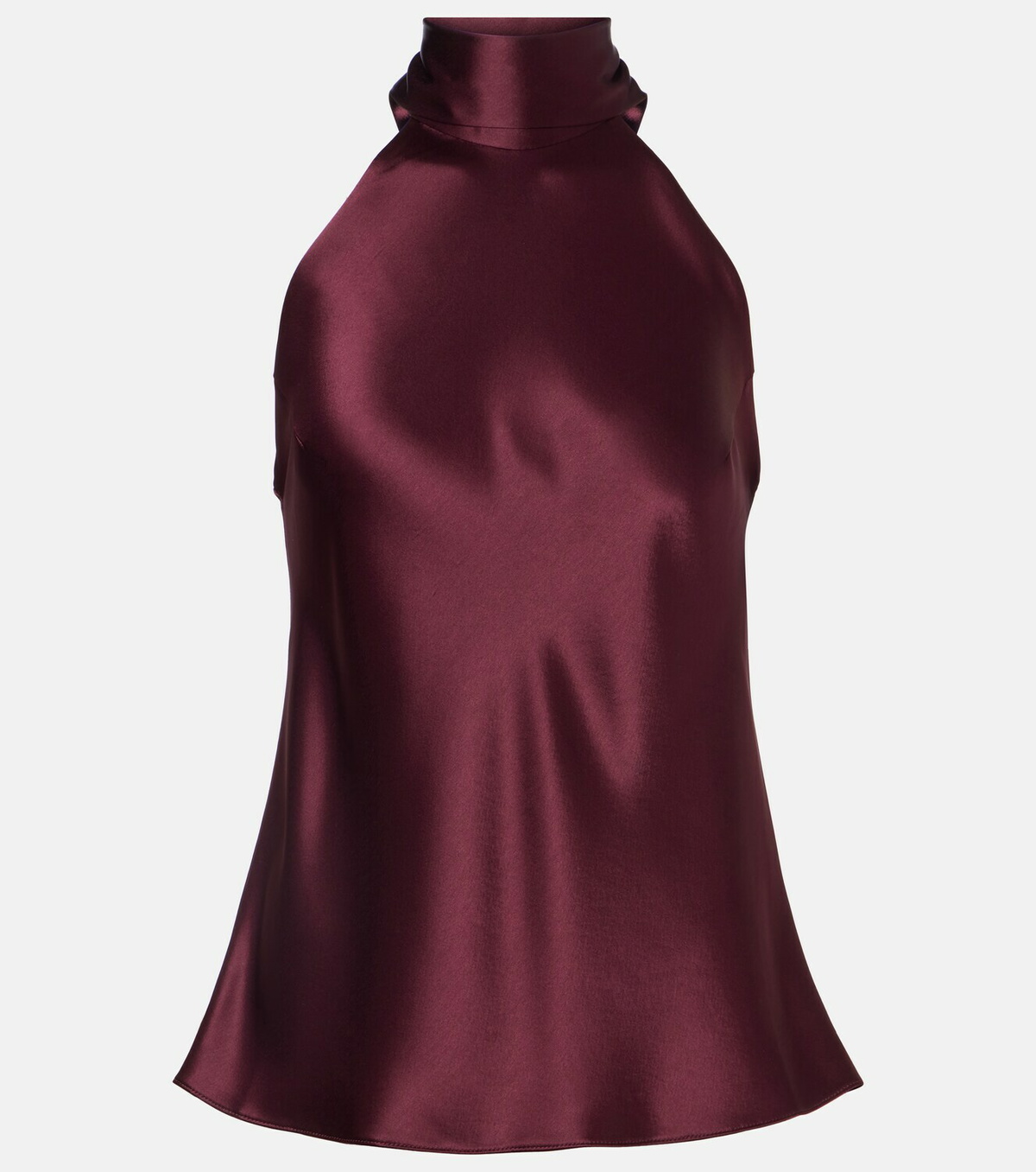 Galvan Sienna satin top Galvan