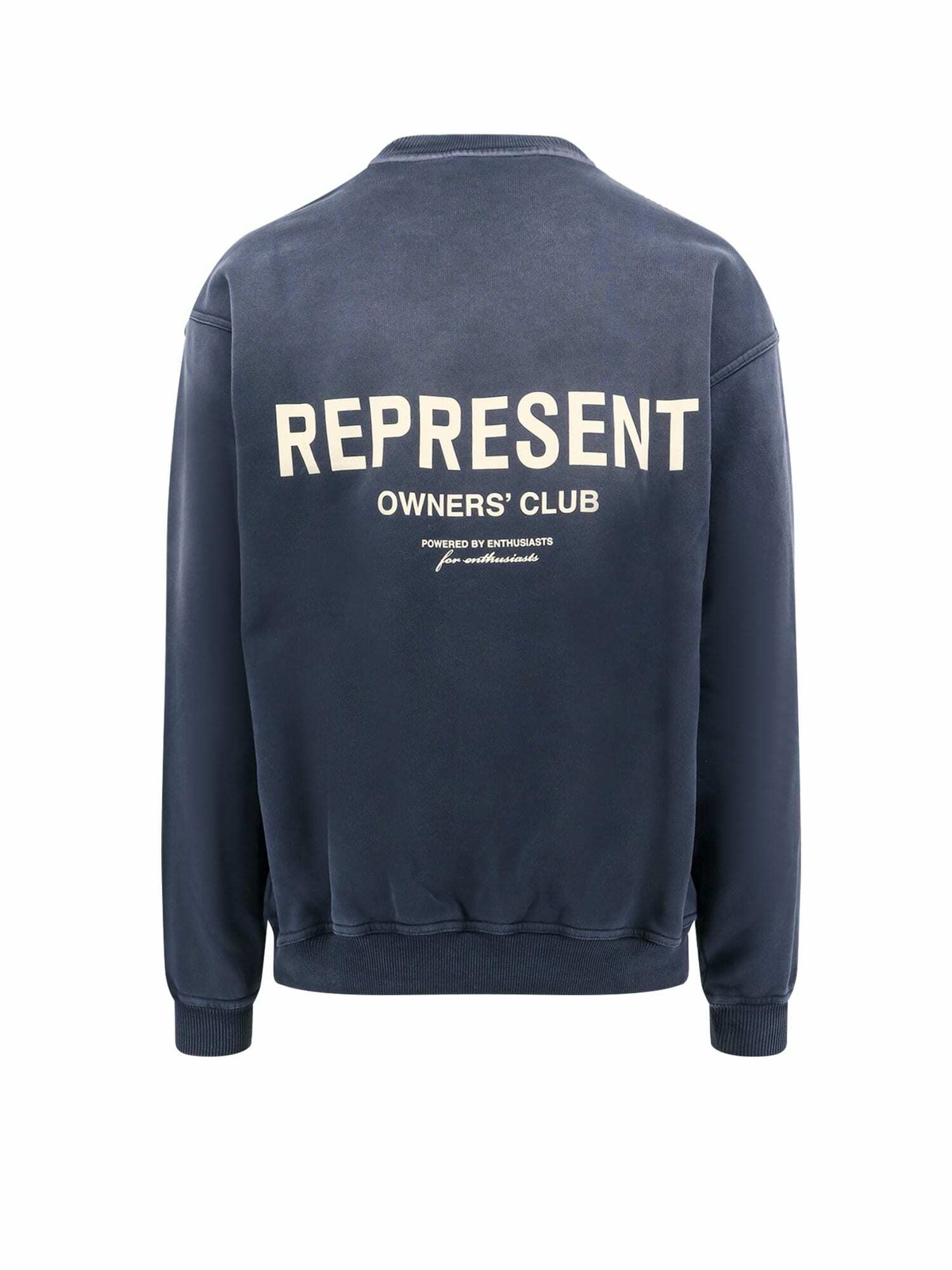REPRESENT Owners Club Cotton Sweatshirt With Frontal Logo Print Represent