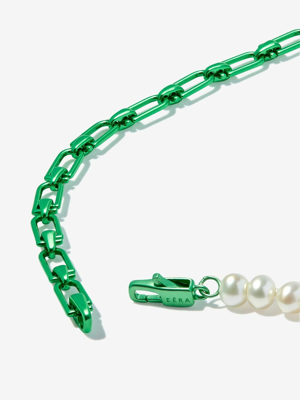 EÉRA Sterling Silver Pearl Chain Necklace EÉRA