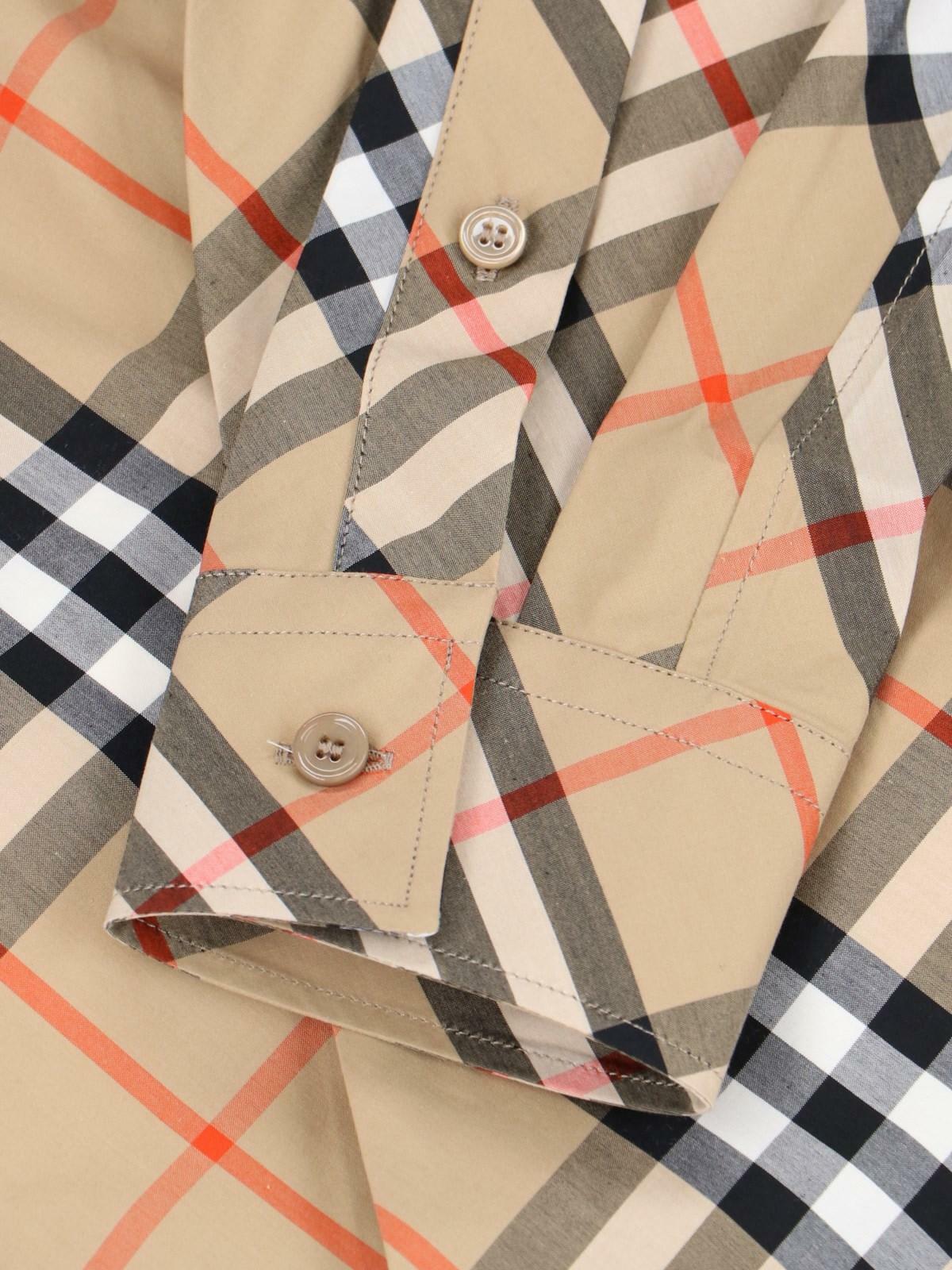 Burberry check Slim Shirt Burberry