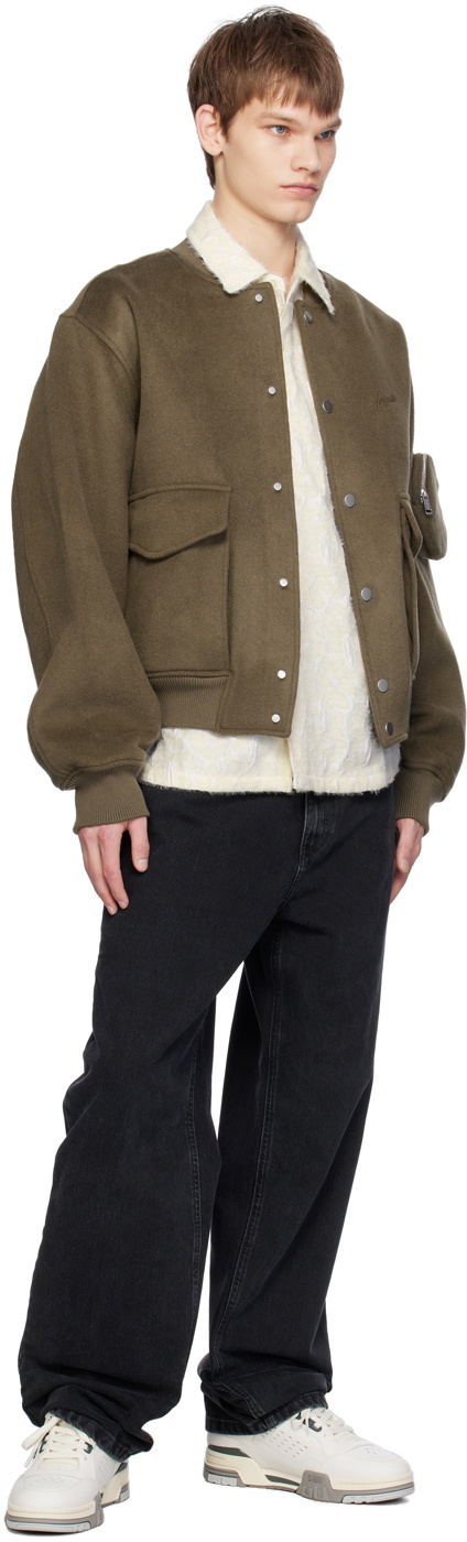 Axel Arigato Brown Byron Bomber Jacket Axel Arigato