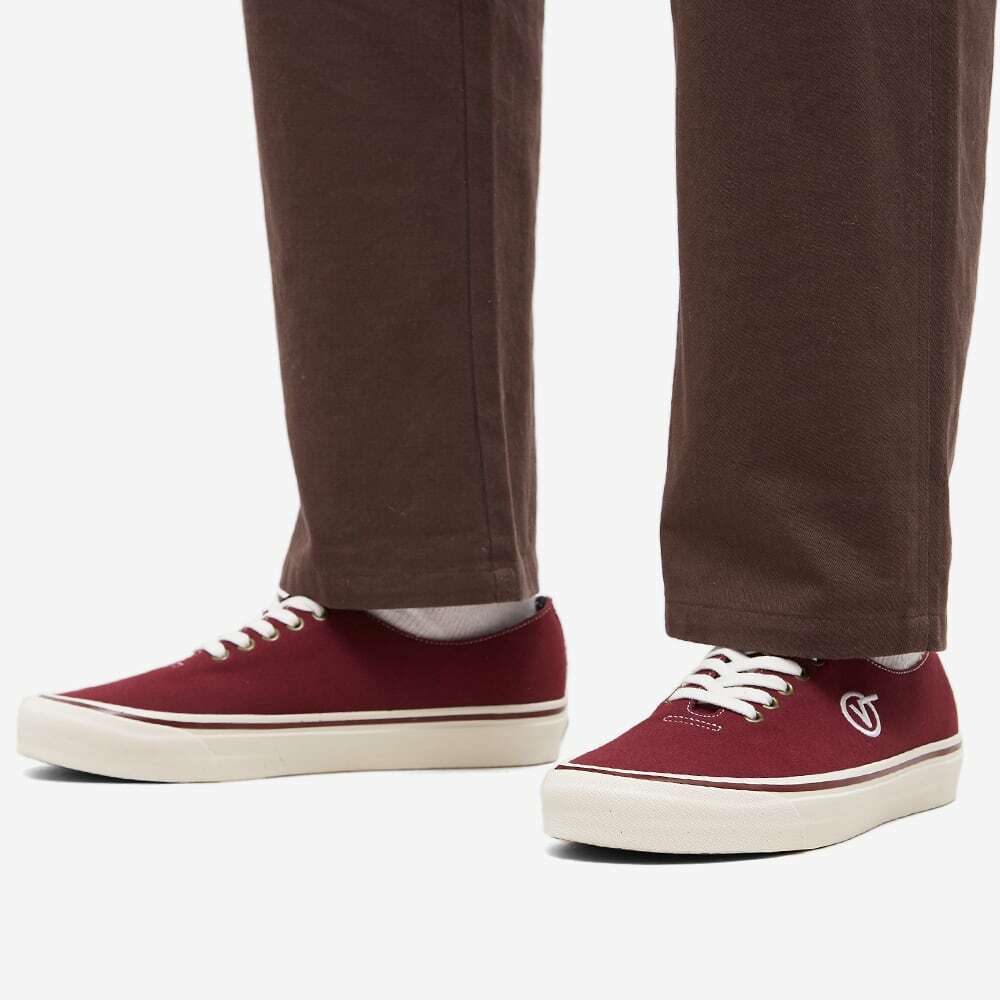 Vans Men's Authentic One Piece DX Sneakers in Burgundy Vans
