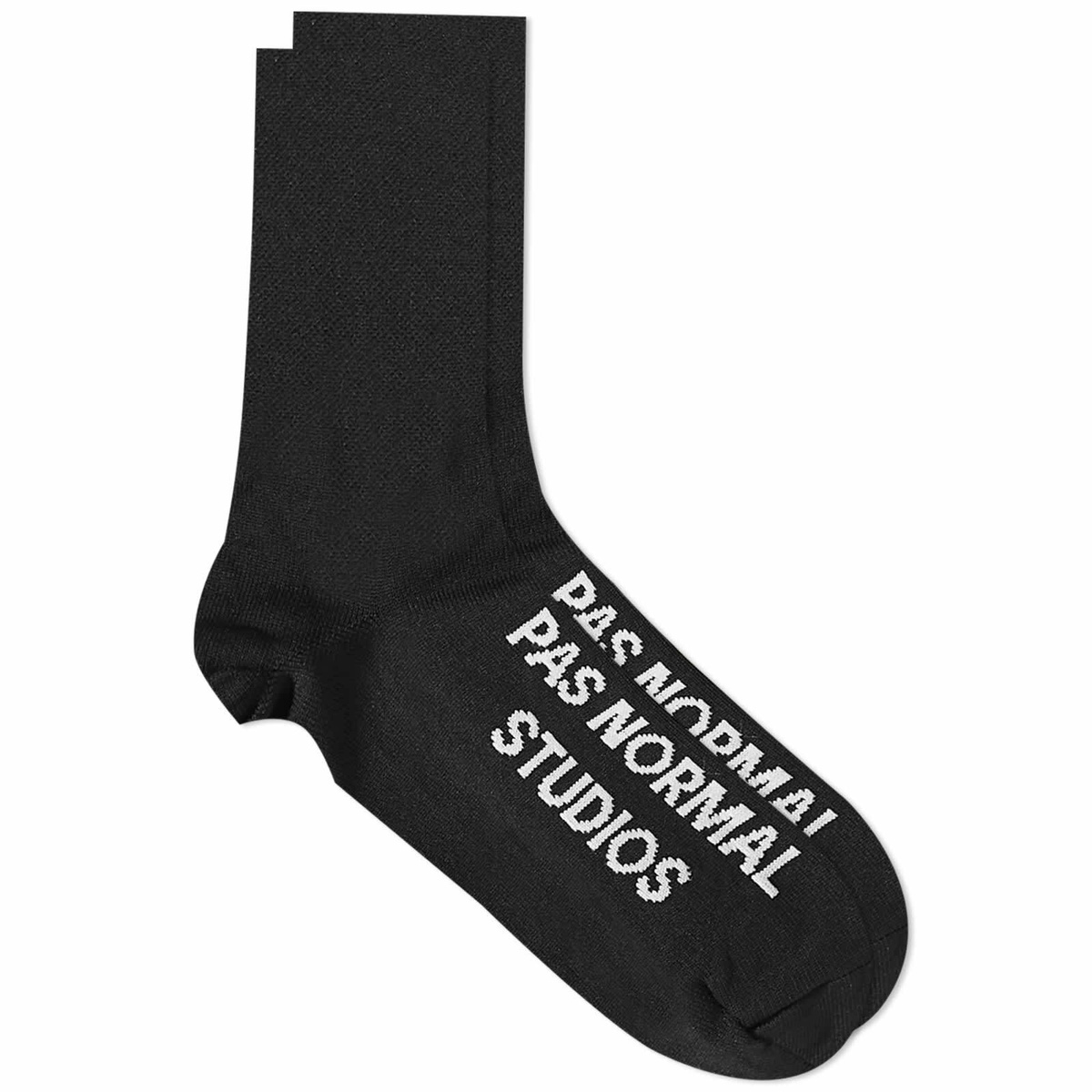 Pas Normal Studios Men's Logo Oversock in Black Pas Normal Studios