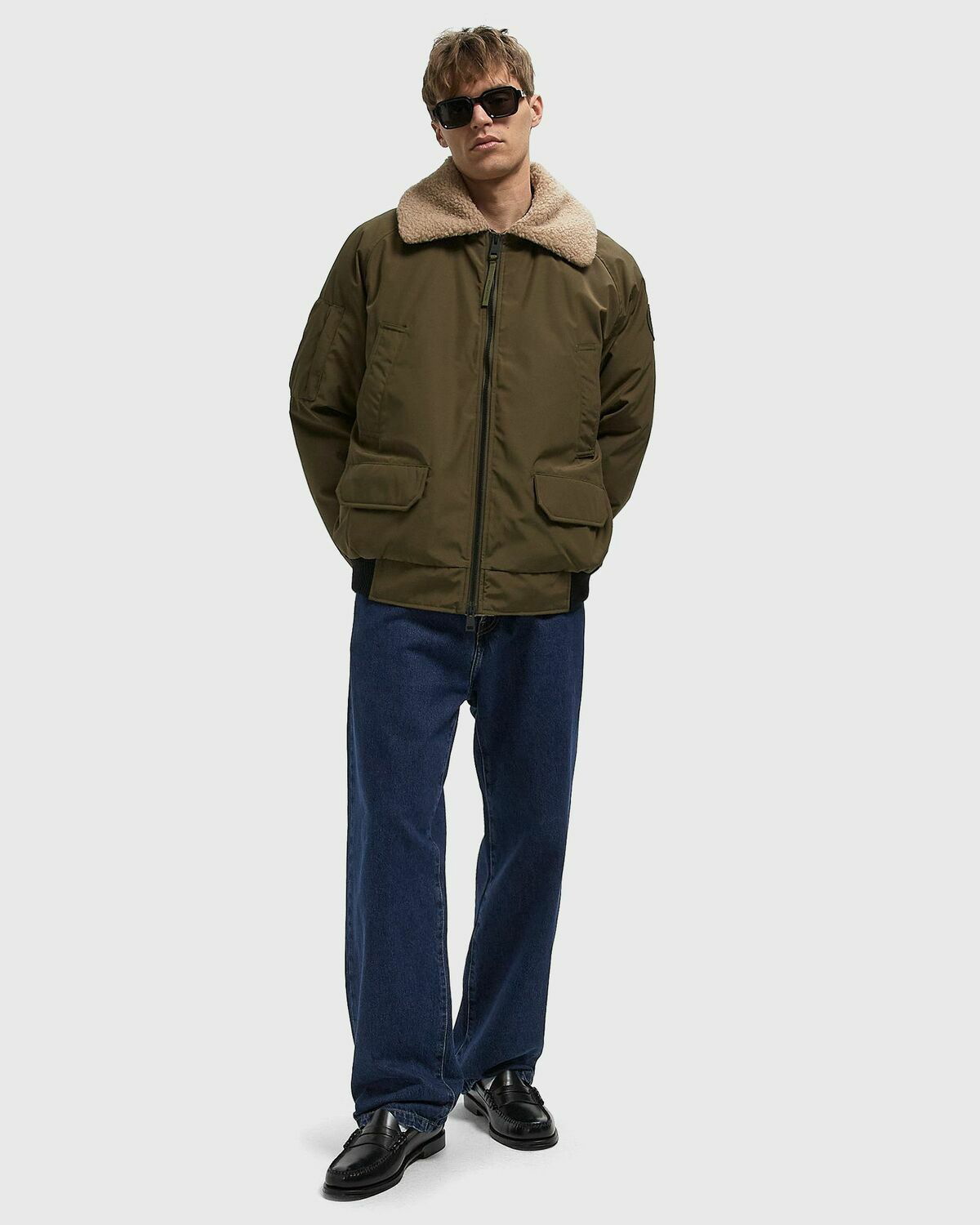 Canada Goose Chilliwack Aviator Bomber Brown Mens Bomber Jacket Canada ...