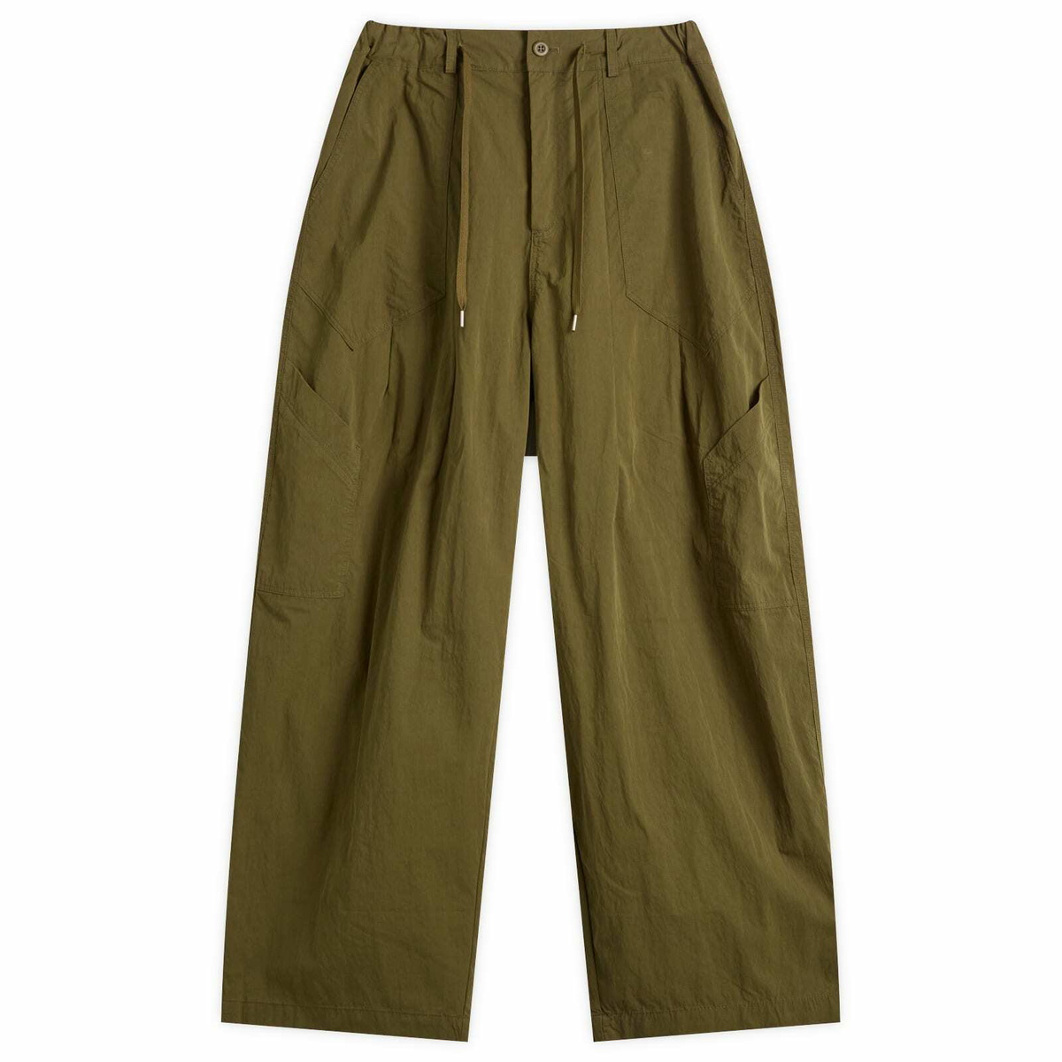 FrizmWORKS Men's Fold Fatigue Wide Pants in Olive FrizmWORKS