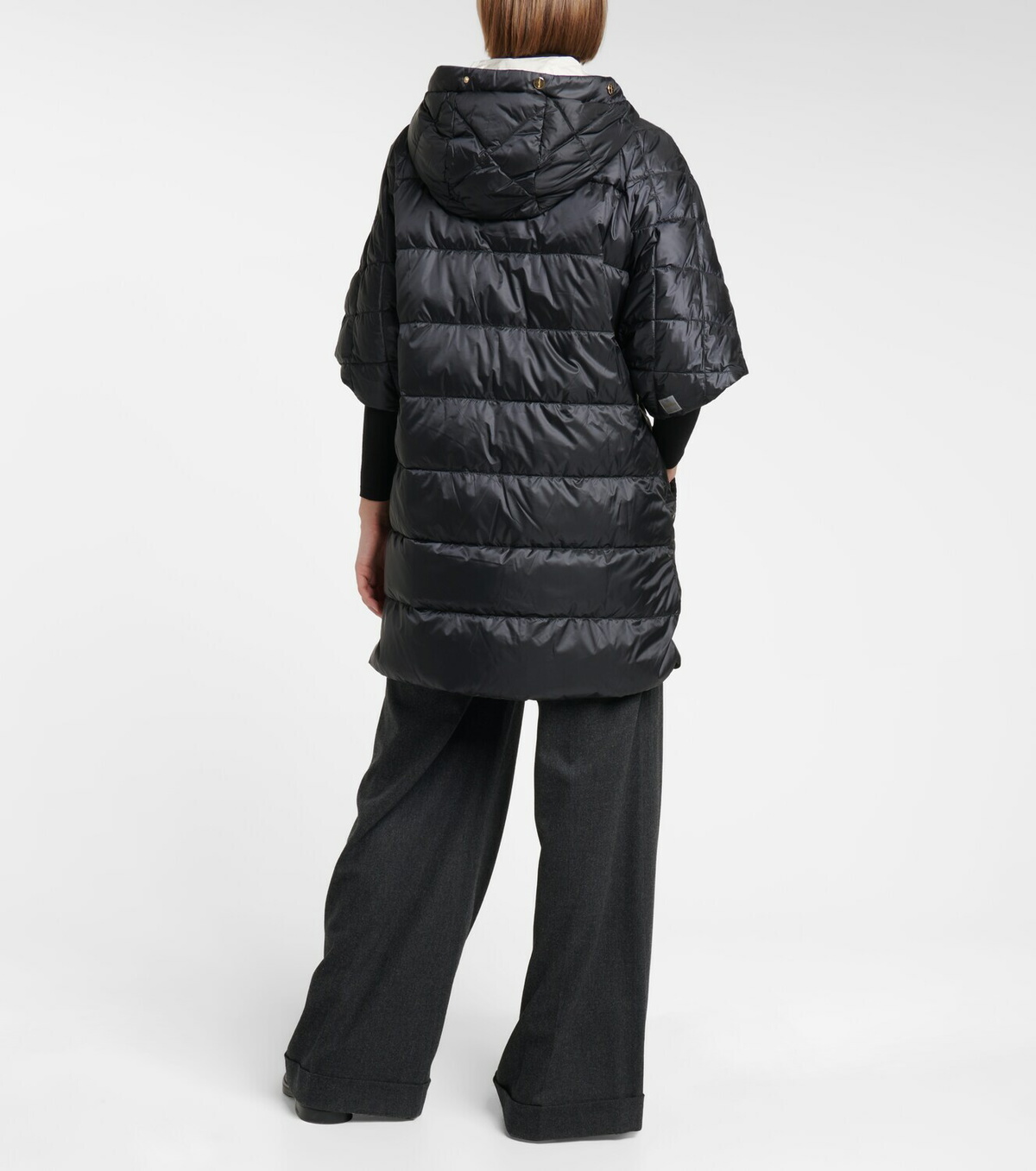 Max Mara - The Cube Capesoft reversible down jacket Max Mara