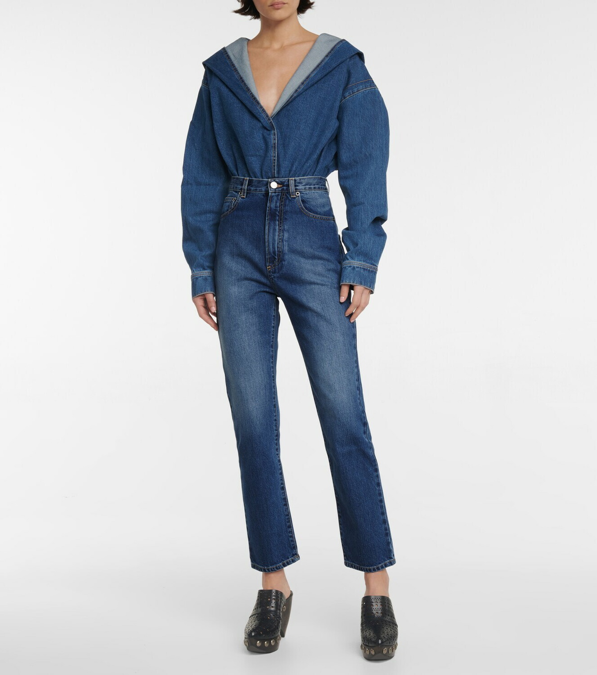 Alaïa Le Sabot leather mules ALAÏA