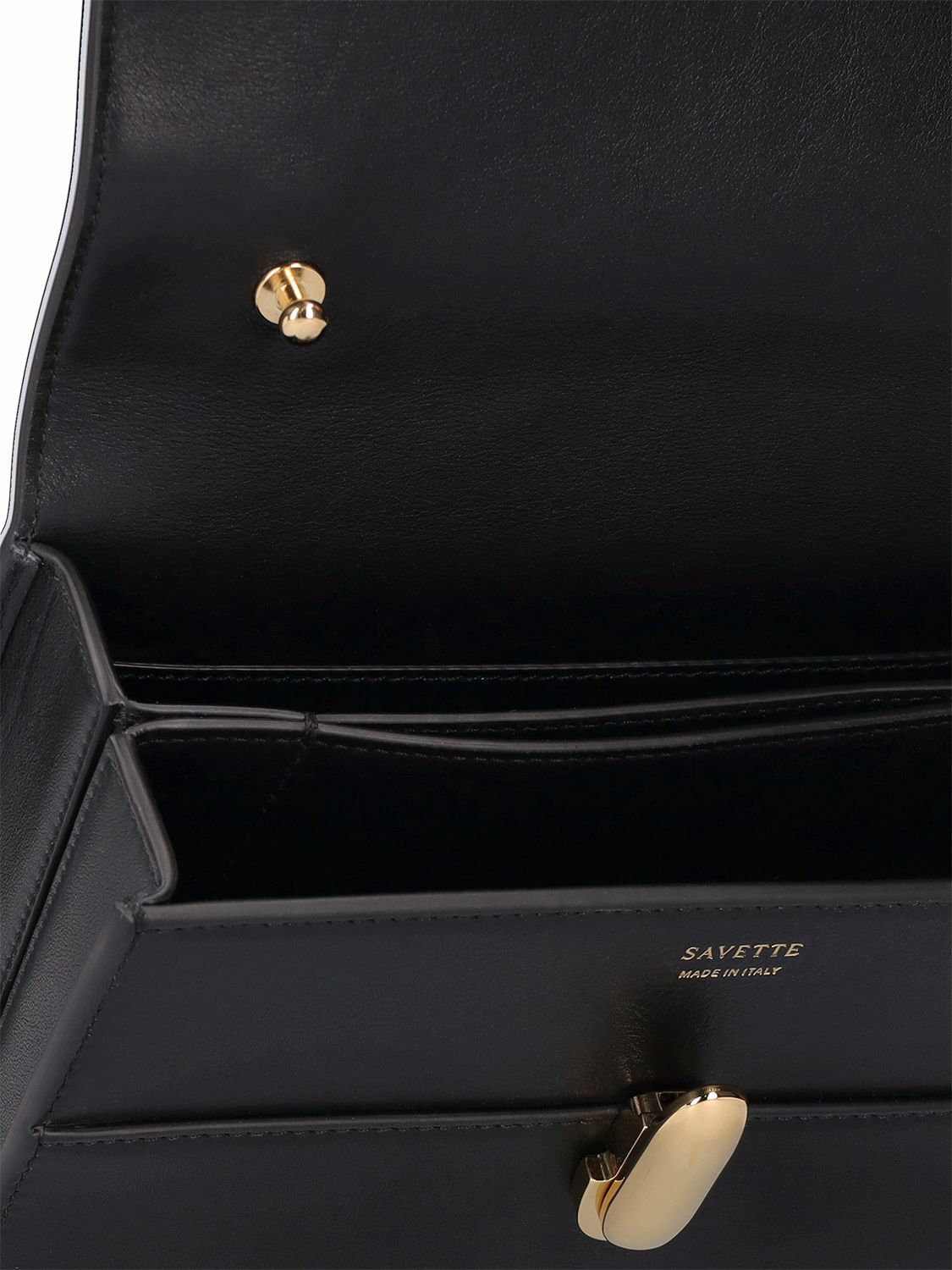 SAVETTE The Symmetry 19 Leather Shoulder Bag Savette