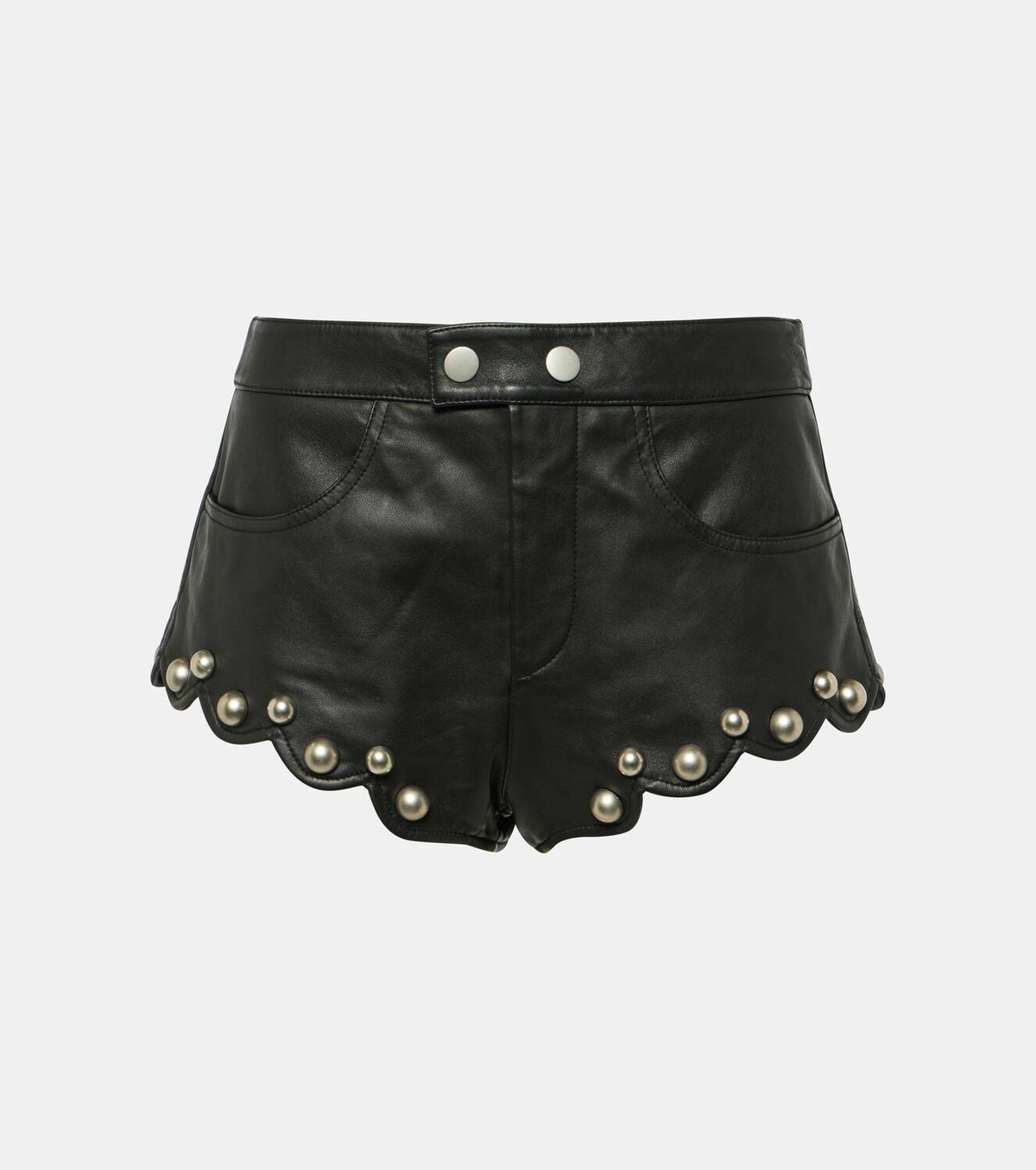 Isabel Marant Alana leather shorts Isabel Marant