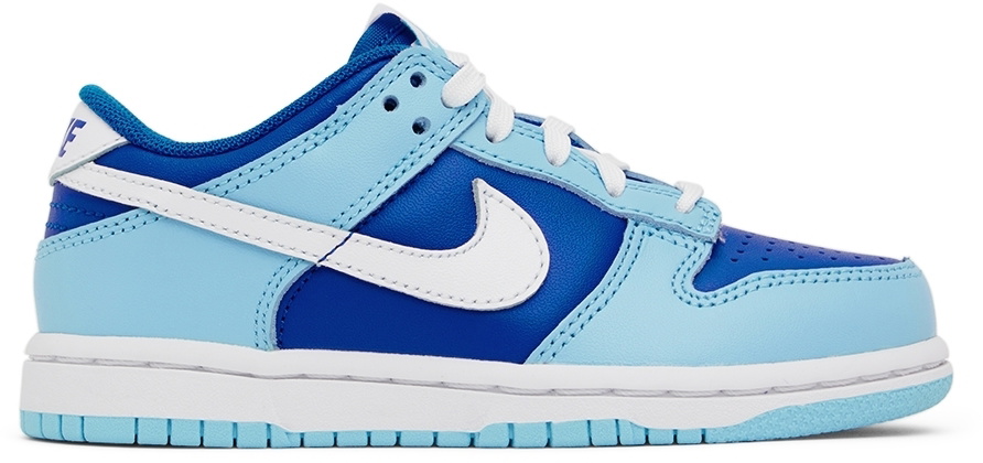 Nike Kids Blue Dunk Low Little Kids Sneakers Nike