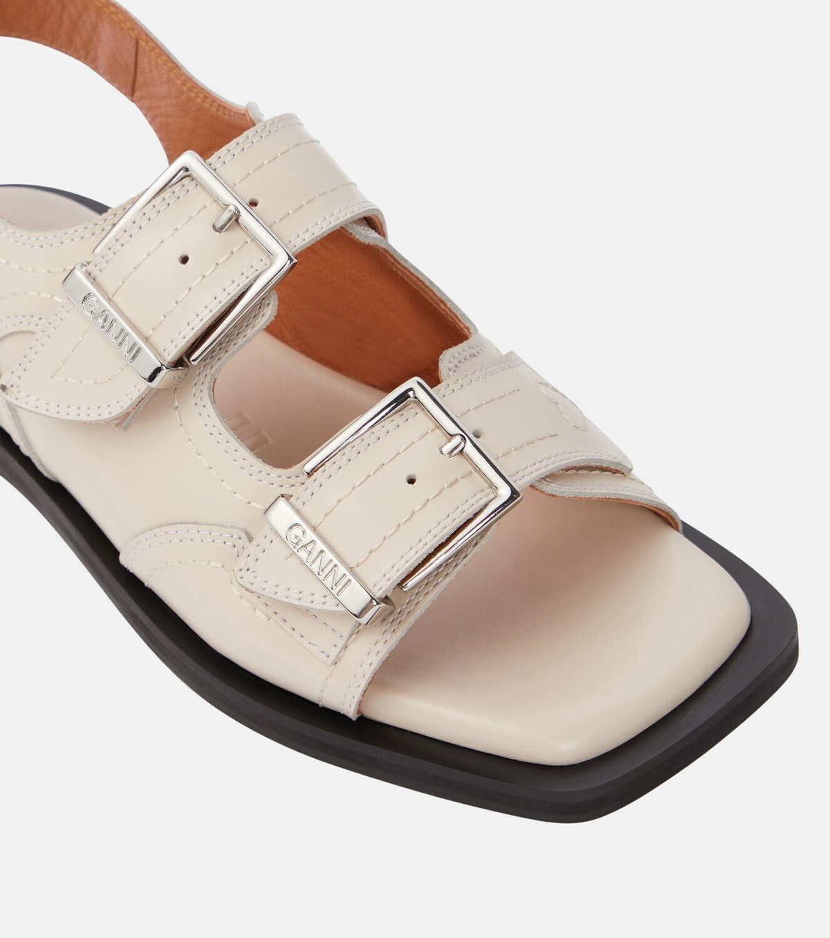 Ganni Leather sandals GANNI