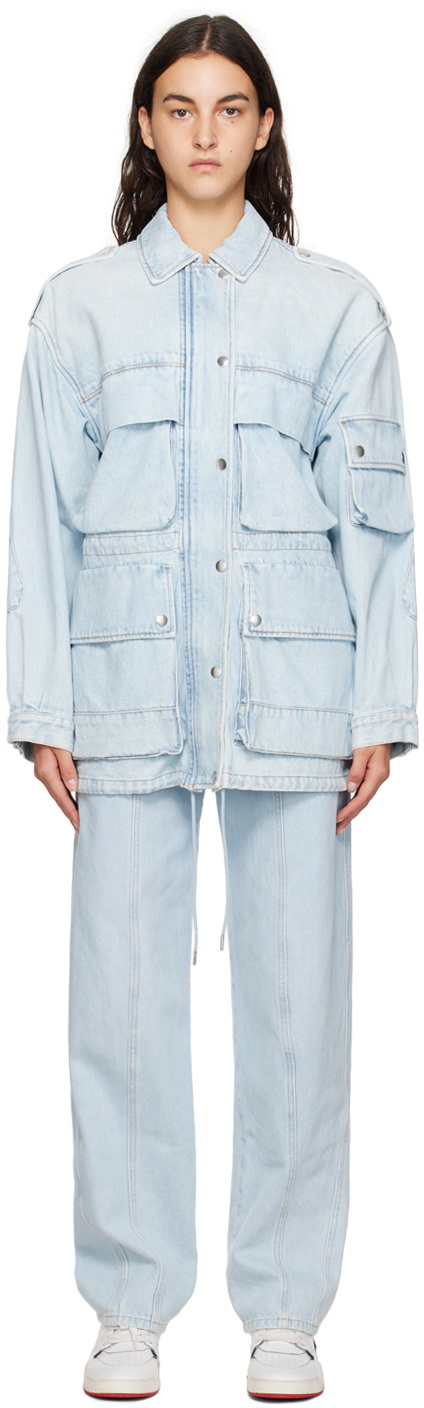 Isabel Marant Blue Elize Denim Jacket Isabel Marant