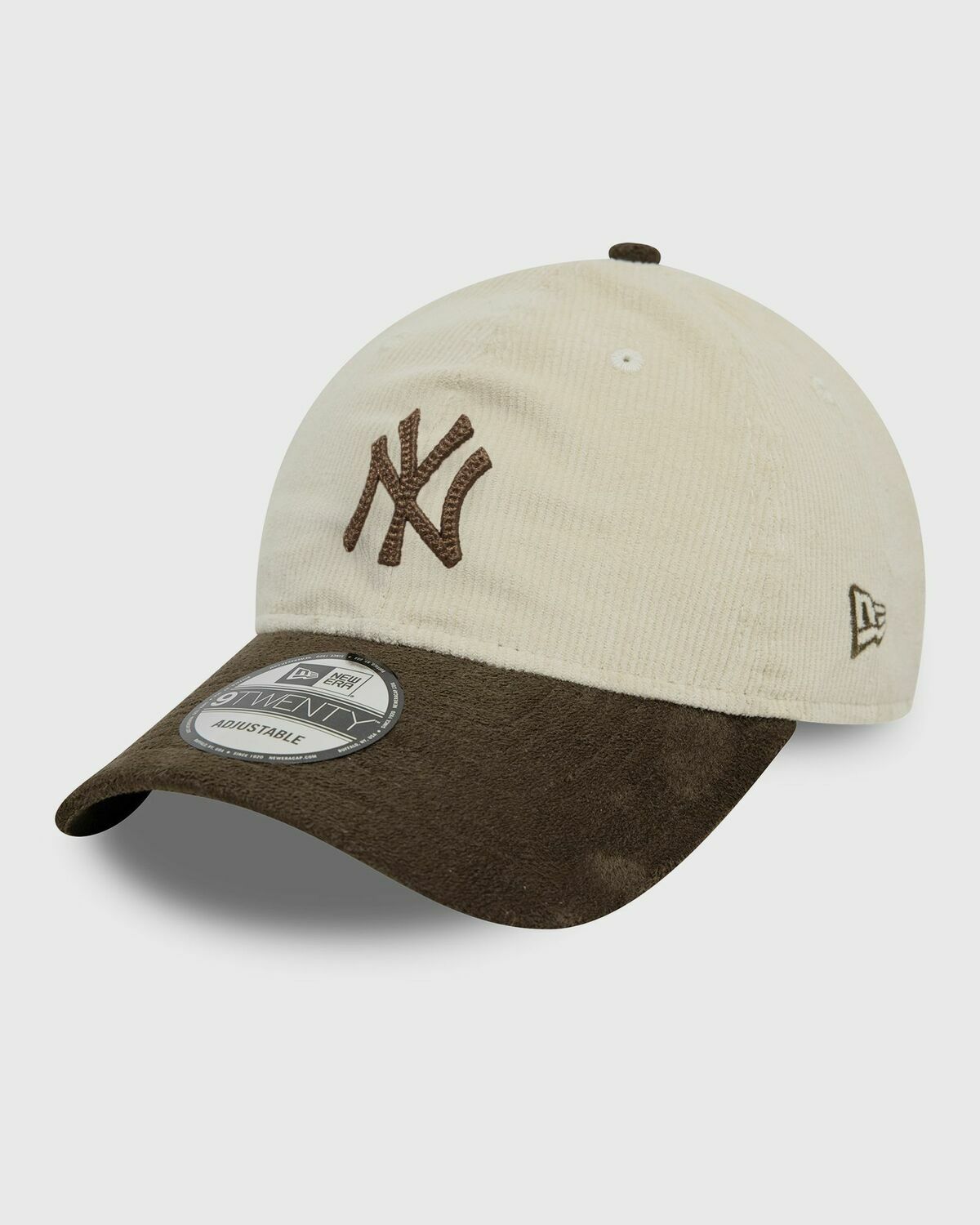 New Era PREMIUM CORD 9TWENTY NEW YORK YANKEES Beige Mens Cap New Era Cap