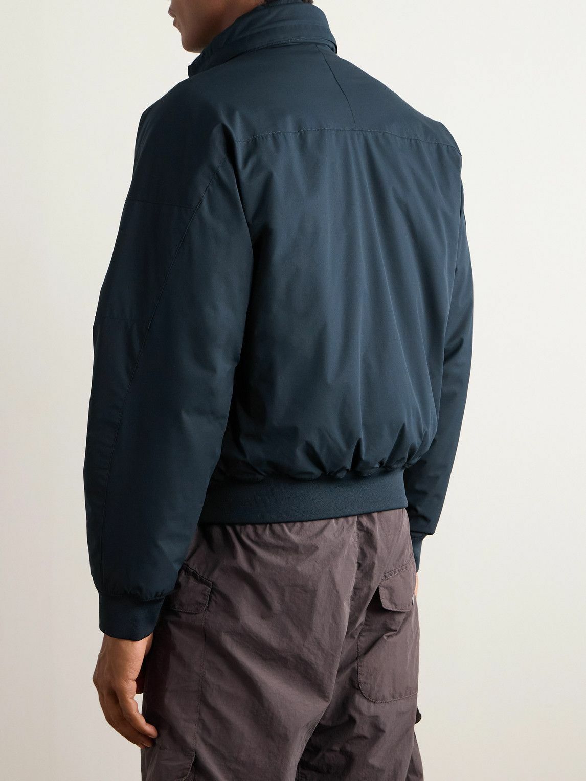 C.P. Company - Shell Bomber Jacket - Blue C.P. Company