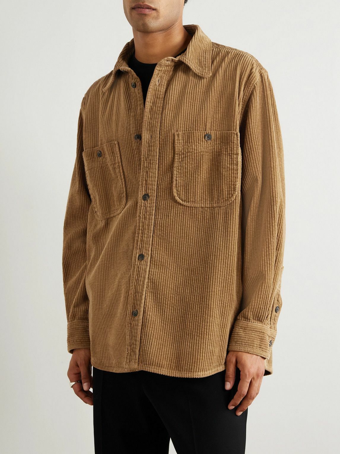 Marant - Nario Cotton-Corduroy Overshirt - Brown Isabel Marant